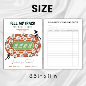 Track and Field Fundraiser Template, Track Fundraiser Track Meet ...