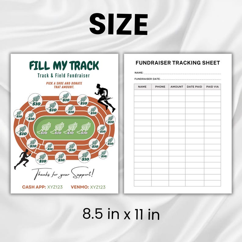 Track and Field Fundraiser Template, Track Fundraiser Track Meet ...
