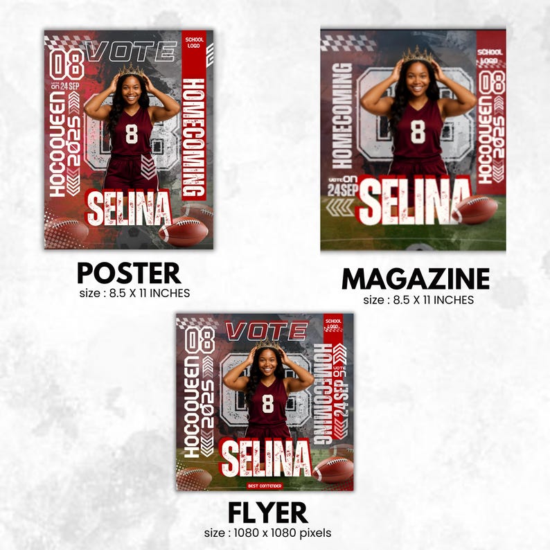 Homecoming Campaign Bundle, Sports Campaign Bundle,hoedown Homecoming ...