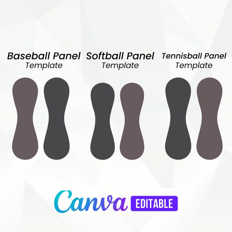 Sports Panel Templates Bundle, Basketball Panel Template,baseball Panel ...