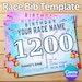 Race Bibs Template,birthday Race Bib,printable Racing Bib,running Race ...