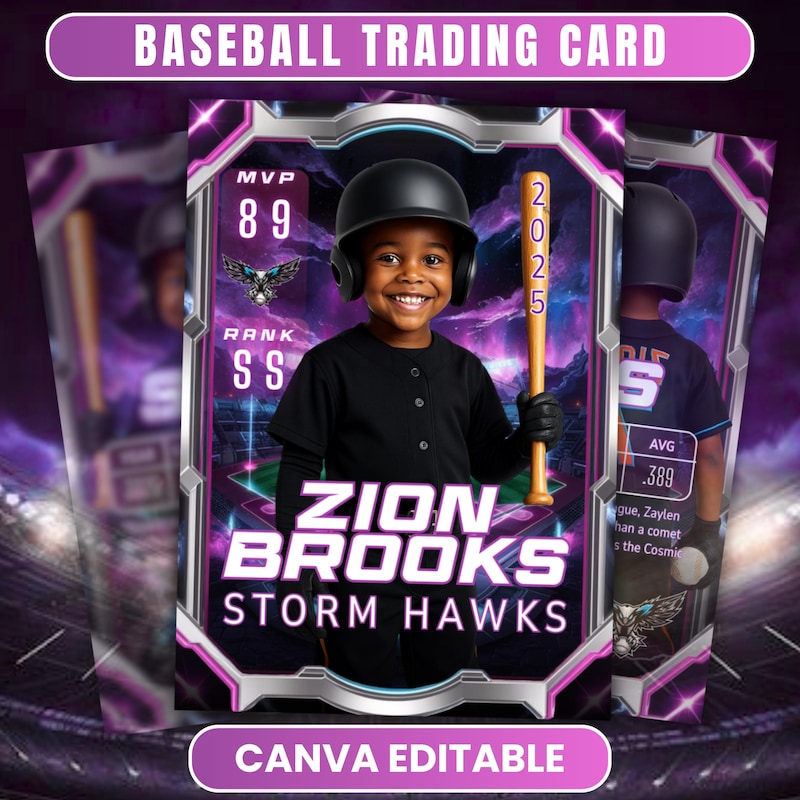 Trading Card Backs - Etsy