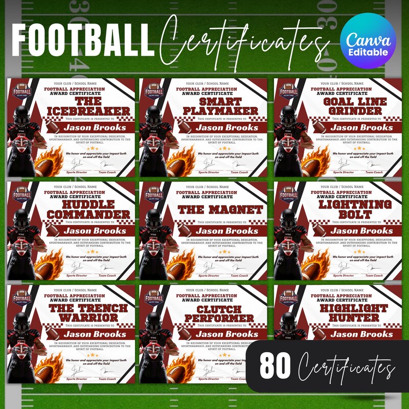 Football Coaches Award - Etsy