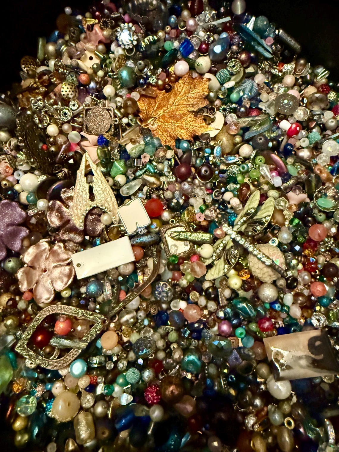 Bead Soup Including Findings, Charms and More! 6 Oz and Plenty More ...