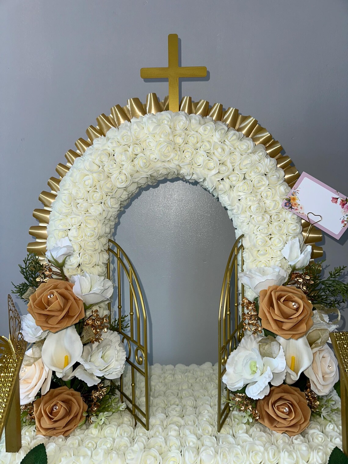 Gates of Heaven Artificial Funeral Tribute - Etsy
