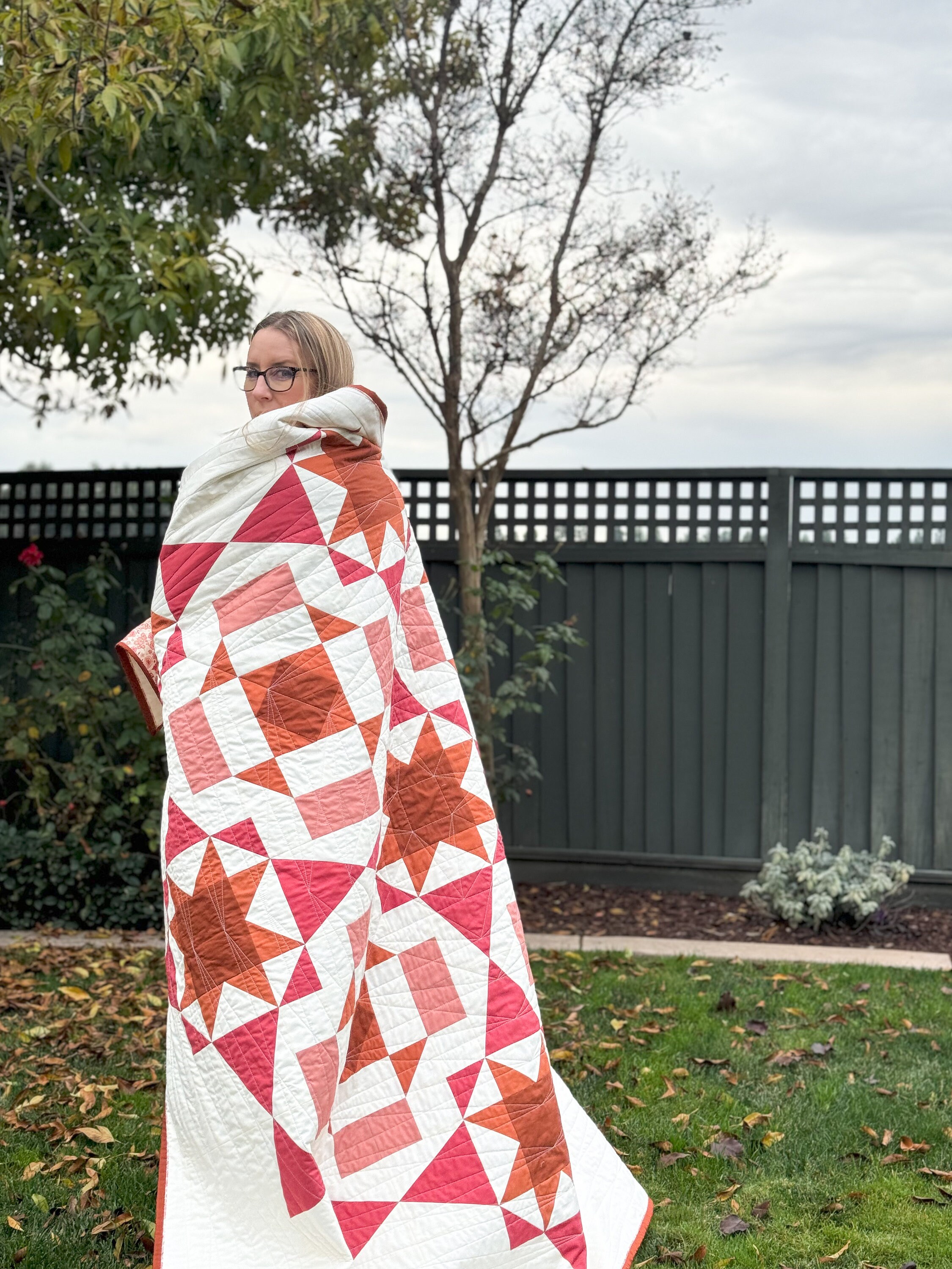 Encircled Stars Quilt Pattern - PDF Download - A Medallion-style Quilt ...