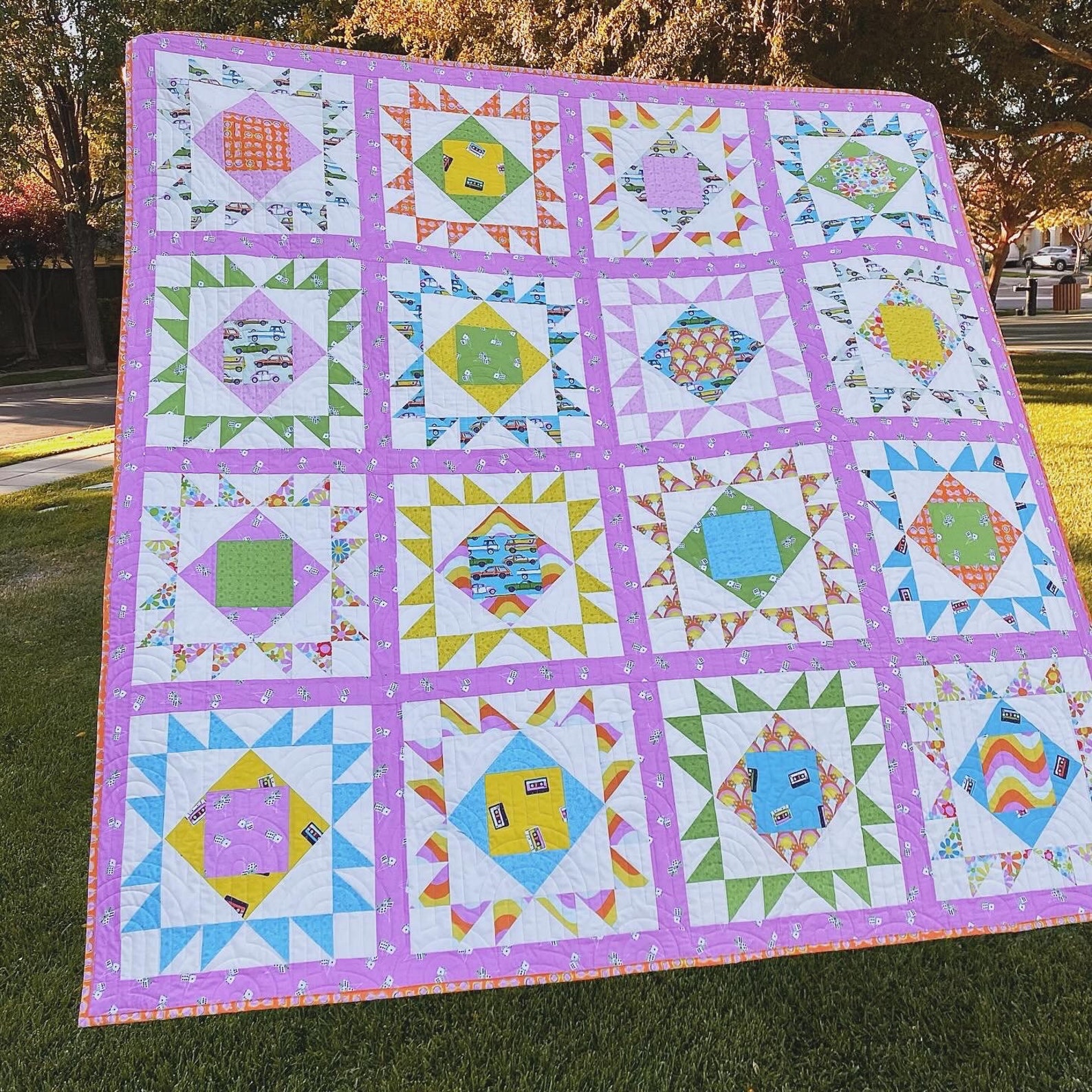 Road Trippin' Quilt - PDF Digital Quilt Pattern - Etsy