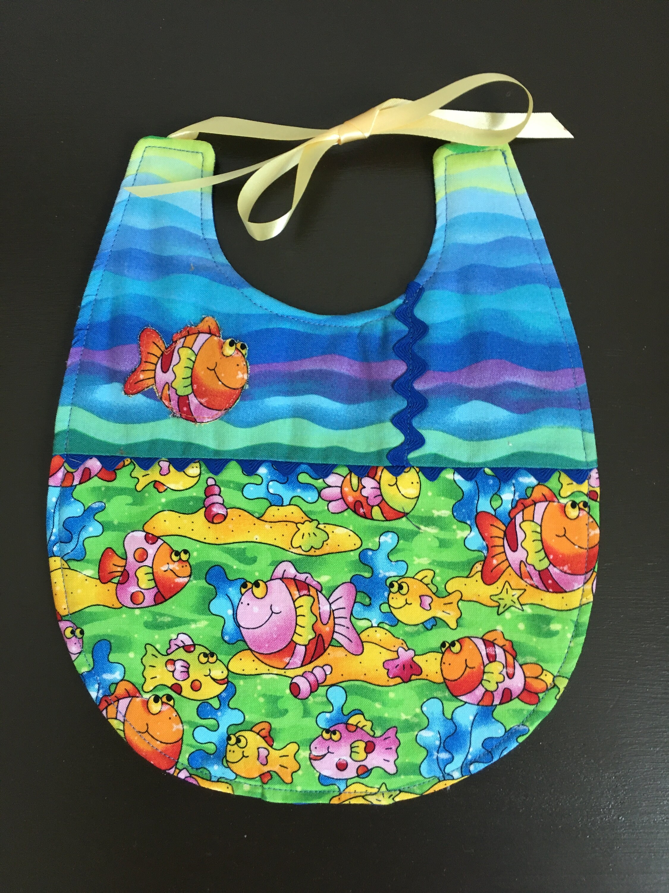 Infant Bib, Nautical, Fish Theme Shower Gift, Baby Gift - Etsy