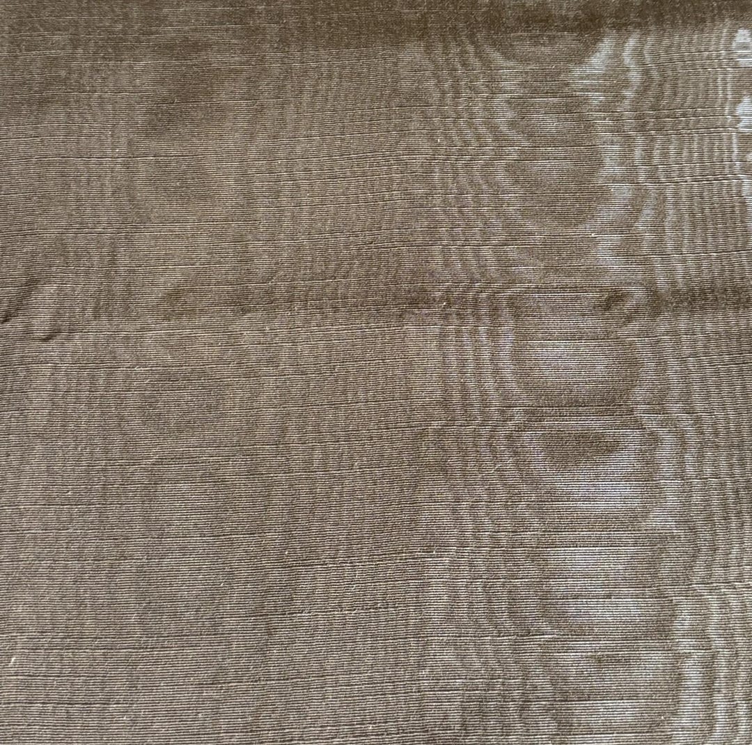 Dark Brown Watermark Moire Fabric - Etsy