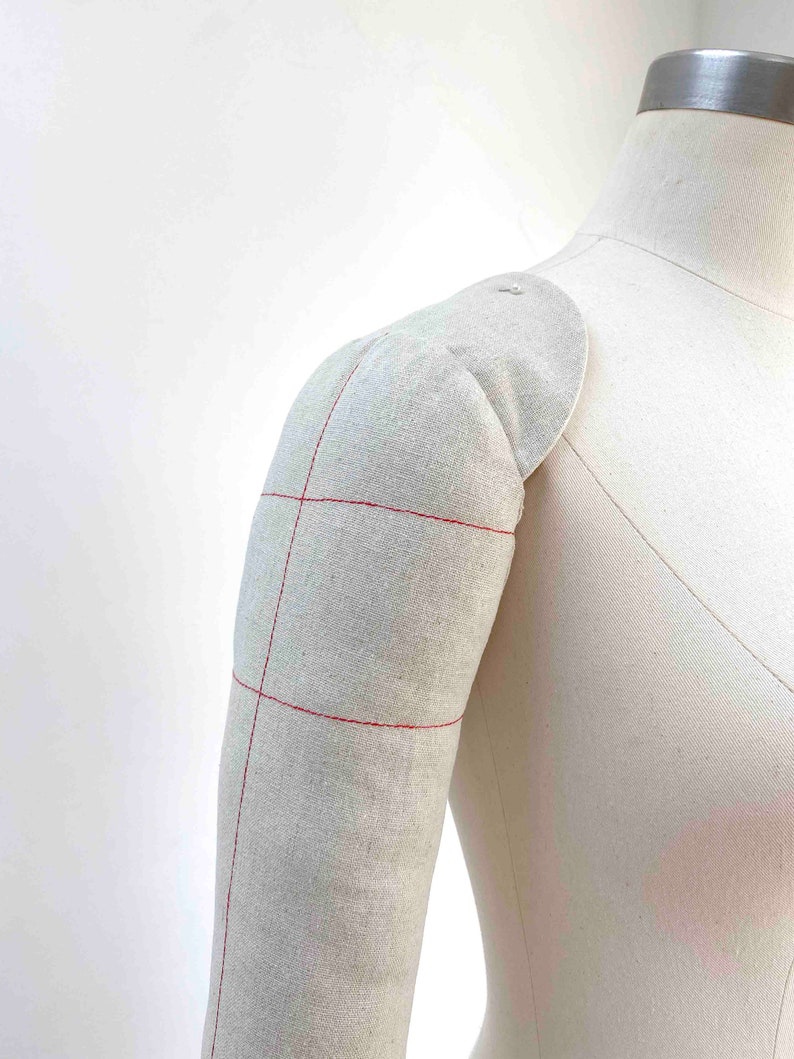 1:1 Scale Adult Female Stuffed Arms PDF Pattern & Pictorial Instruction ...