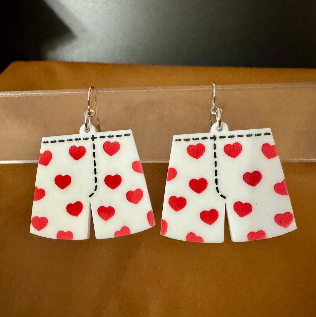 Dungeon Crawler Carl Heart Boxers Acrylic Earrings - Etsy