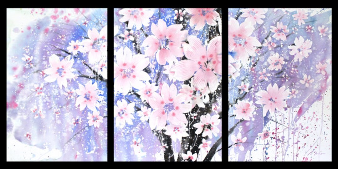 Triptych 2016 Seasons Spring No.2, Limited Edition of 50 Fine Art ...