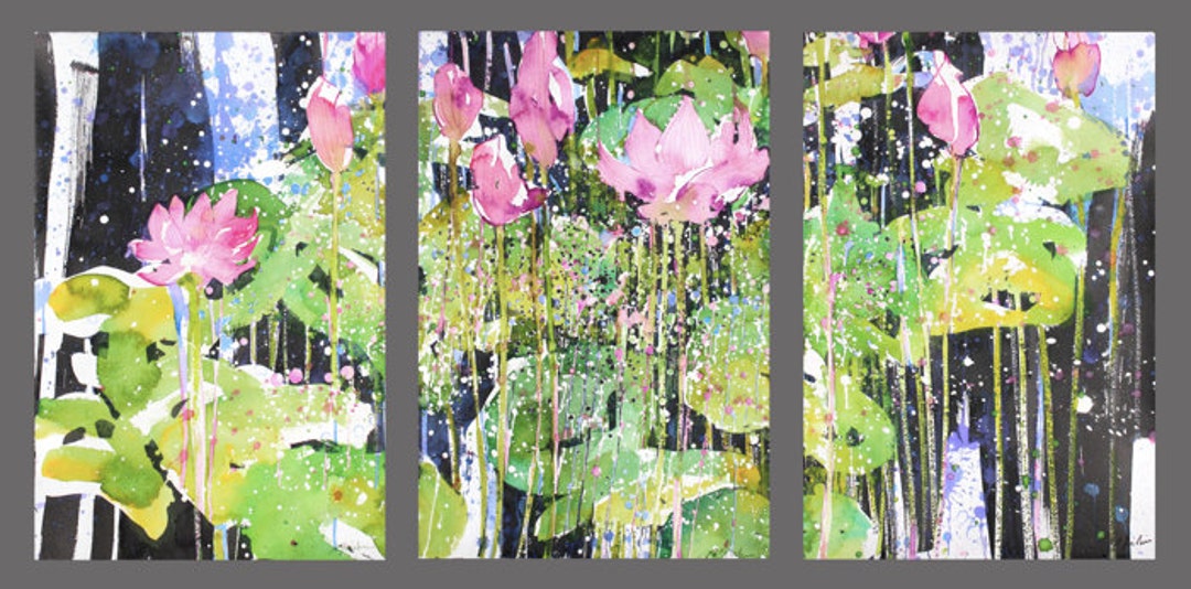 Triptych No.3-l, Japan, Limited Edition of 50 Fine Art Giclee Prints ...