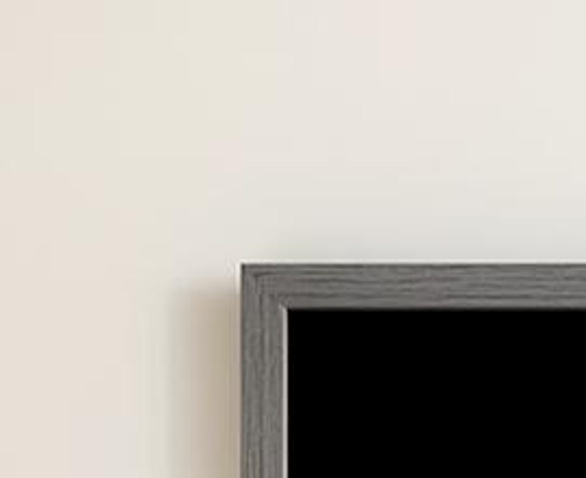 Wood Frame TV Frame, Mounted TV Frame, Handmade TV Frame, Modern Living ...
