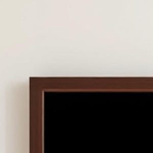 Wood Frame TV Frame, Mounted TV Frame, Handmade TV Frame, Modern Living ...