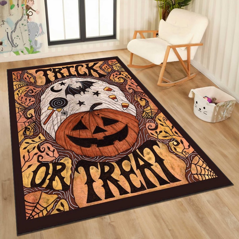 Halloween Rug - Etsy