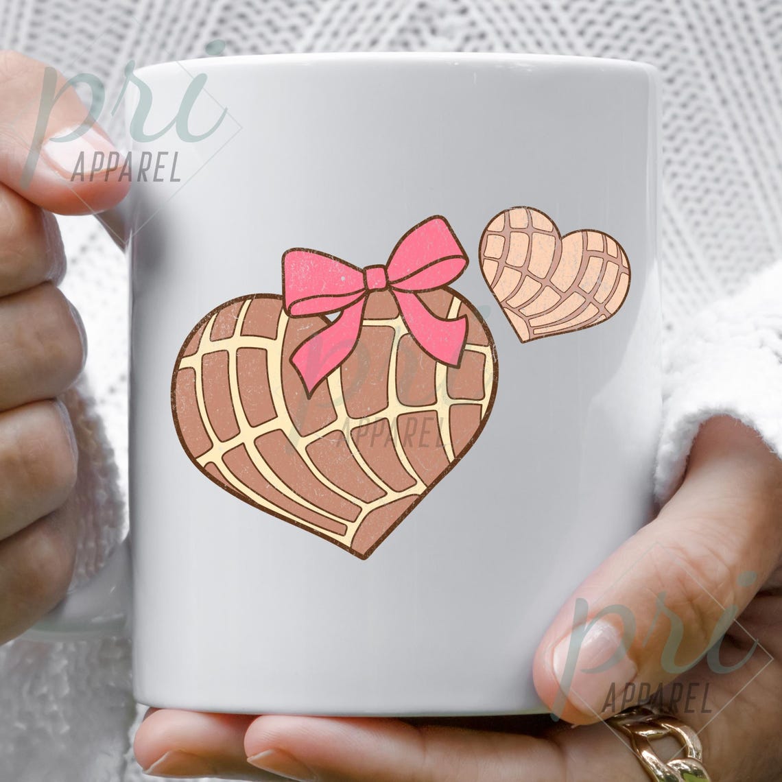 Concha Hearts Png, Pan Dulce Png, Mexican Gossip Png, Latina Png ...