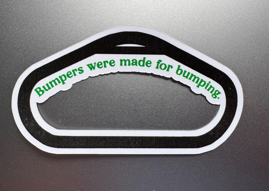 NASCAR Track Decals With Personalized Phrases - Etsy