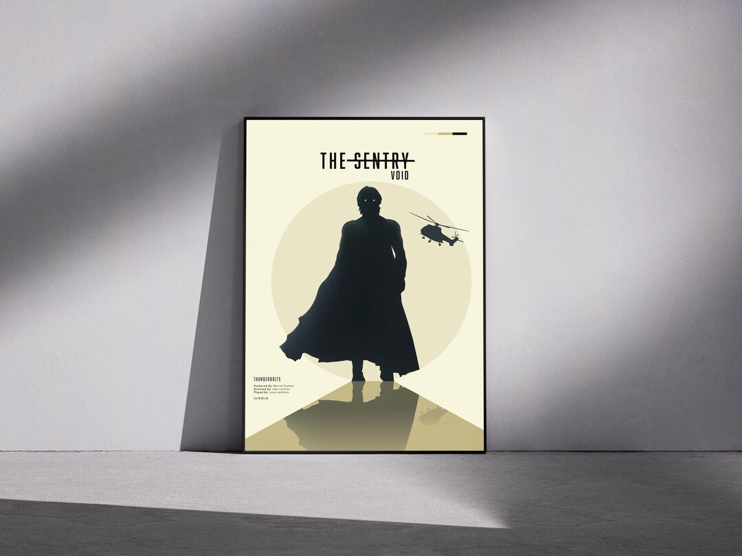The Thunderbolts Sentry/void Premium Semi-glossy Paper Wooden Framed ...