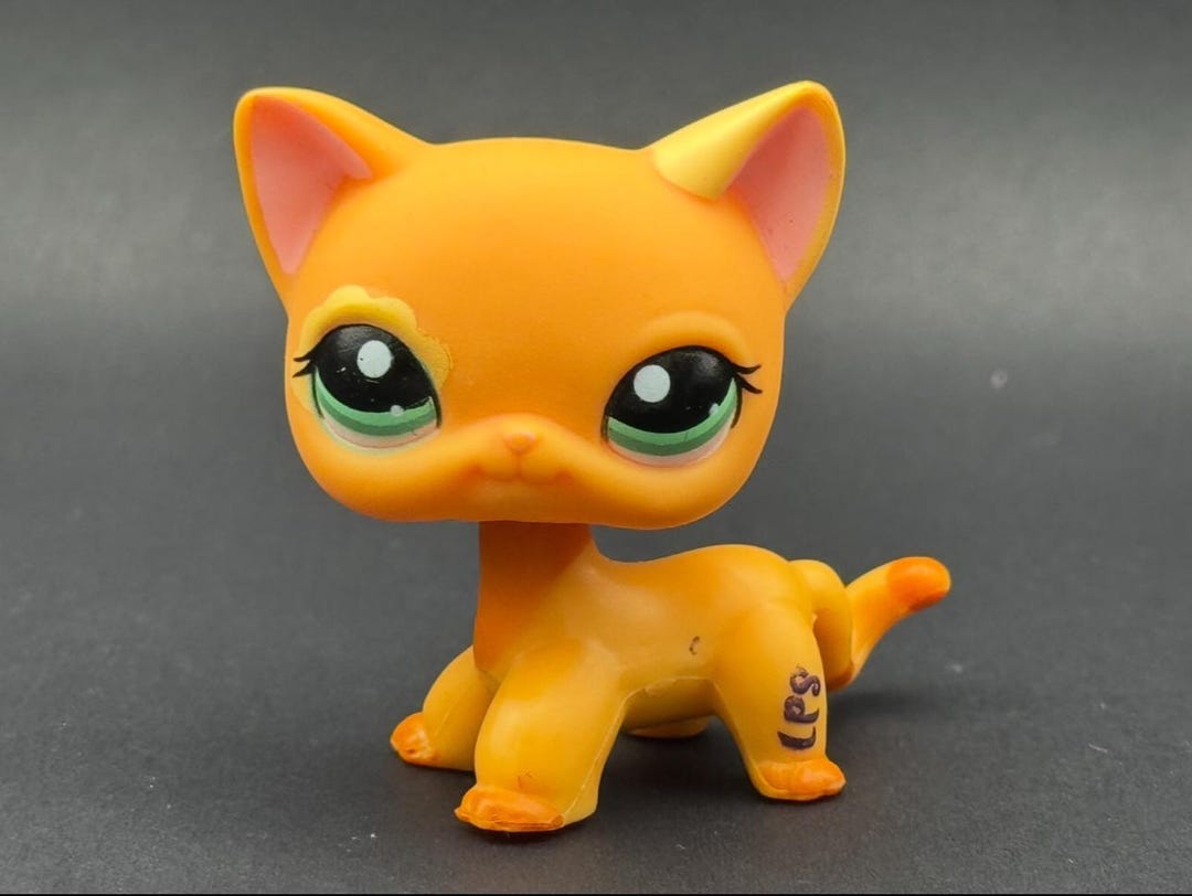 AUTHENTIC LPS Littlest Pet Shop Shorthair European Cat #1643 - Etsy