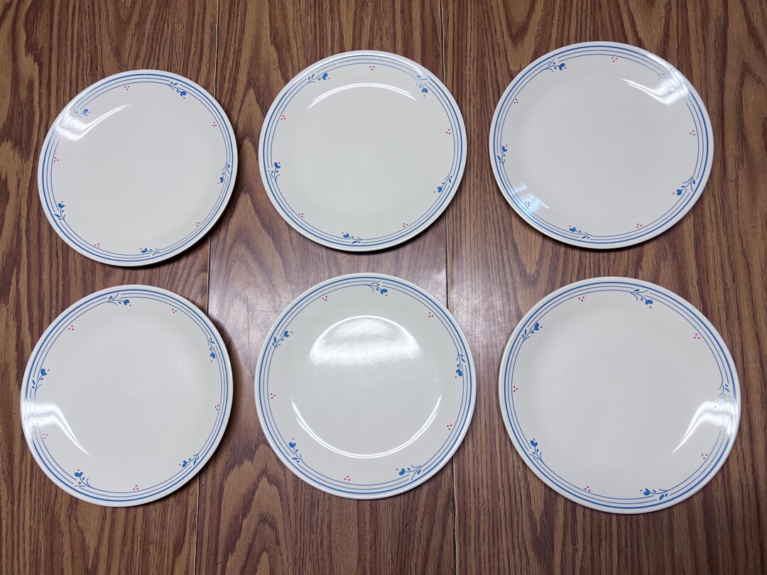 Corelle by Corning 1980's Country Violet Dinner Plates (set of 6) - Etsy