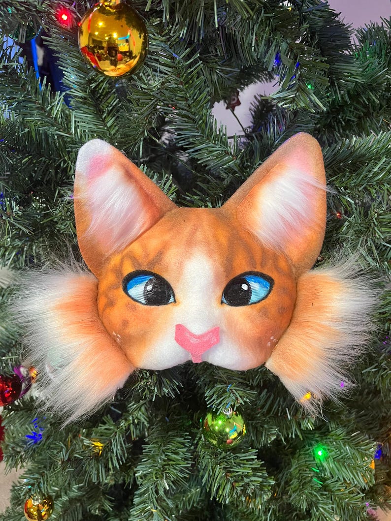 Orange Cat Therian Mask - Etsy