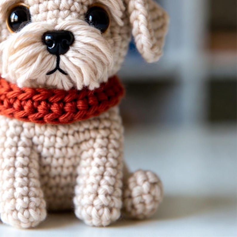 Dog Amigurumi Crochet Pattern | 14cm Plush Toy (PDF Pattern) - Etsy