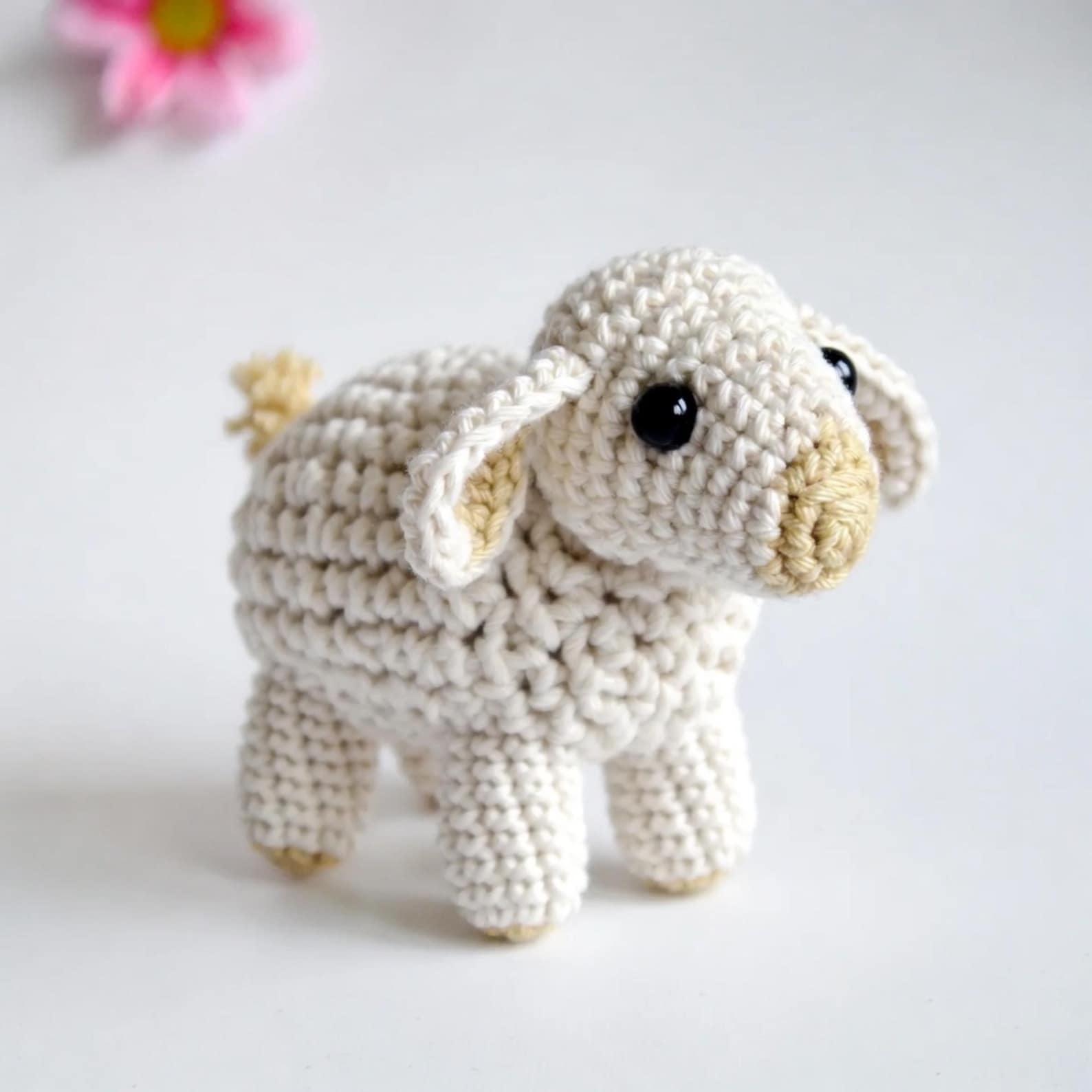 Mini Sheep Amigurumi Crochet Pattern PDF | 14 Cm Baby Animal | Cute ...