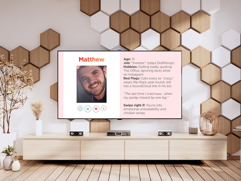 Tinder Powerpoint Game, Funny Swipe Right Gender Swap, Bachelorette ...