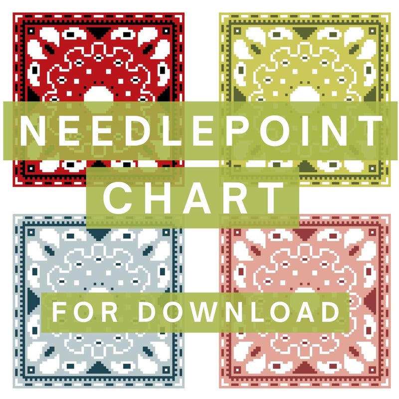 Needle Point Western - Etsy