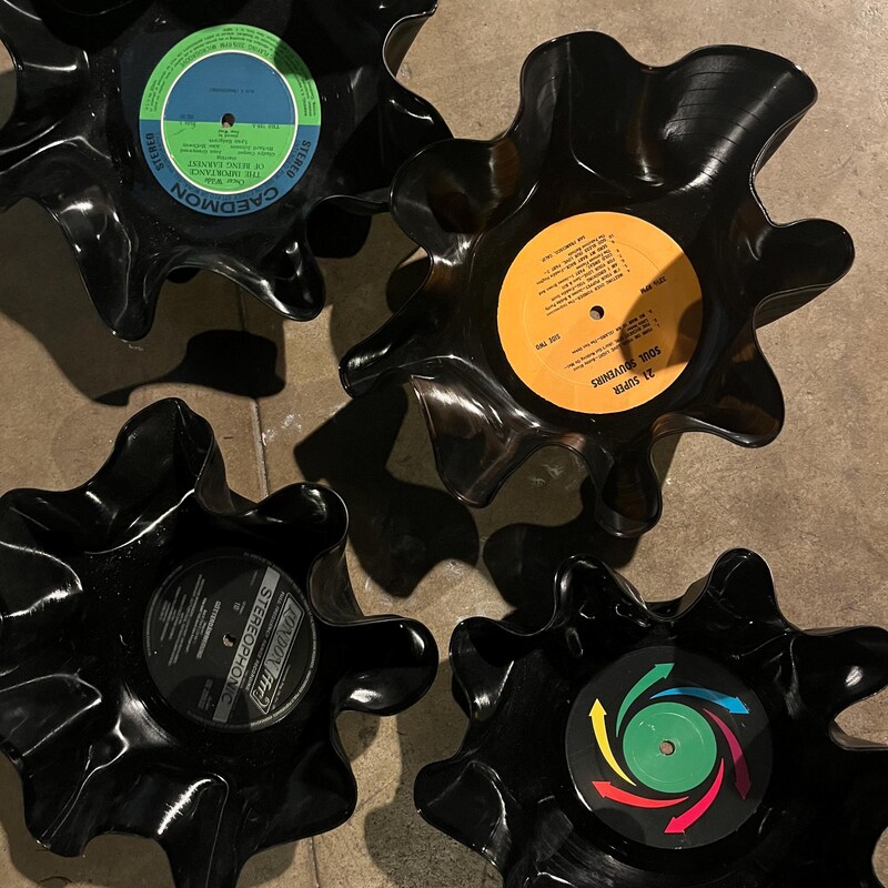 Record Bowls - Etsy