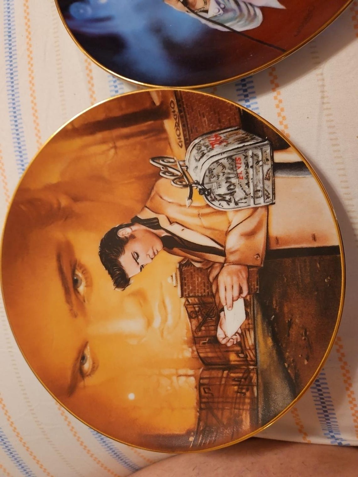Lot of 7 Collectible Elvis Presley Plates - Etsy