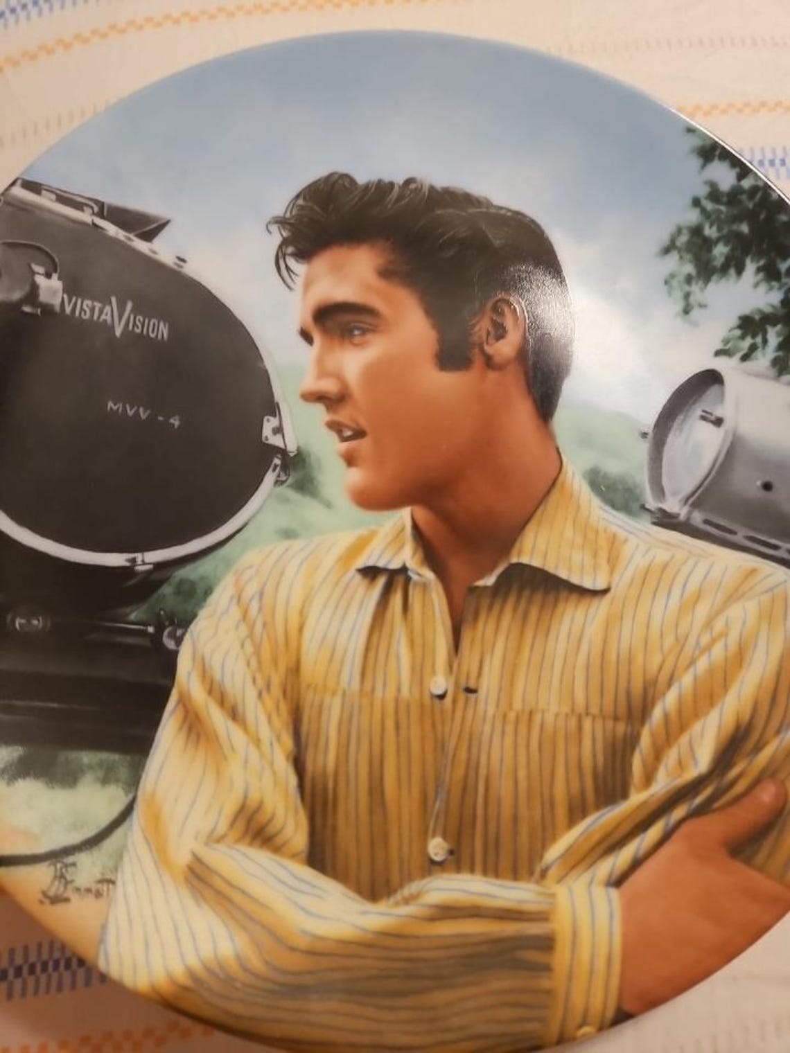 Lot of 7 Collectible Elvis Presley Plates - Etsy
