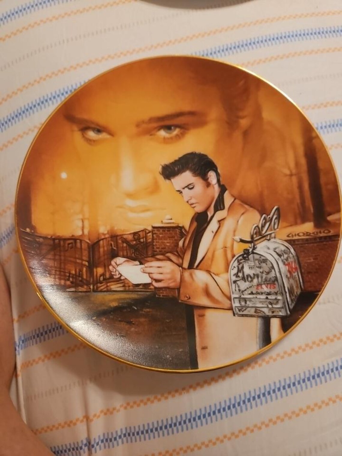 Lot of 7 Collectible Elvis Presley Plates - Etsy