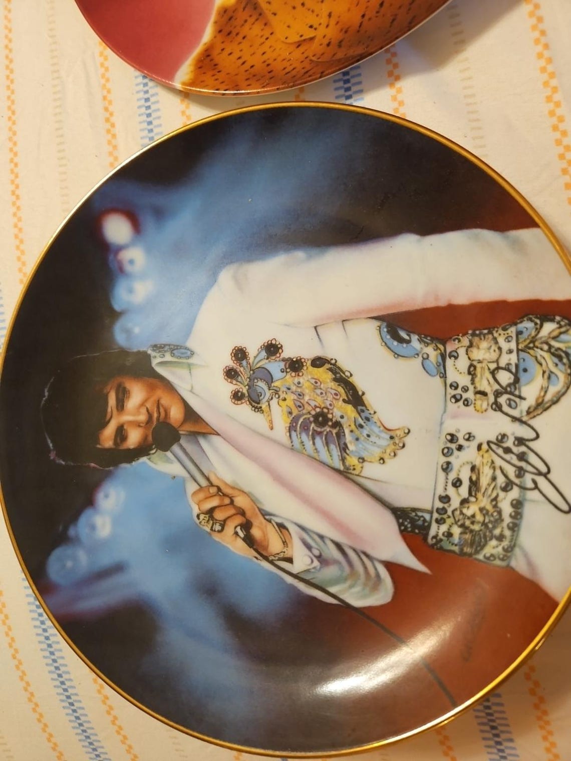 Lot of 7 Collectible Elvis Presley Plates - Etsy