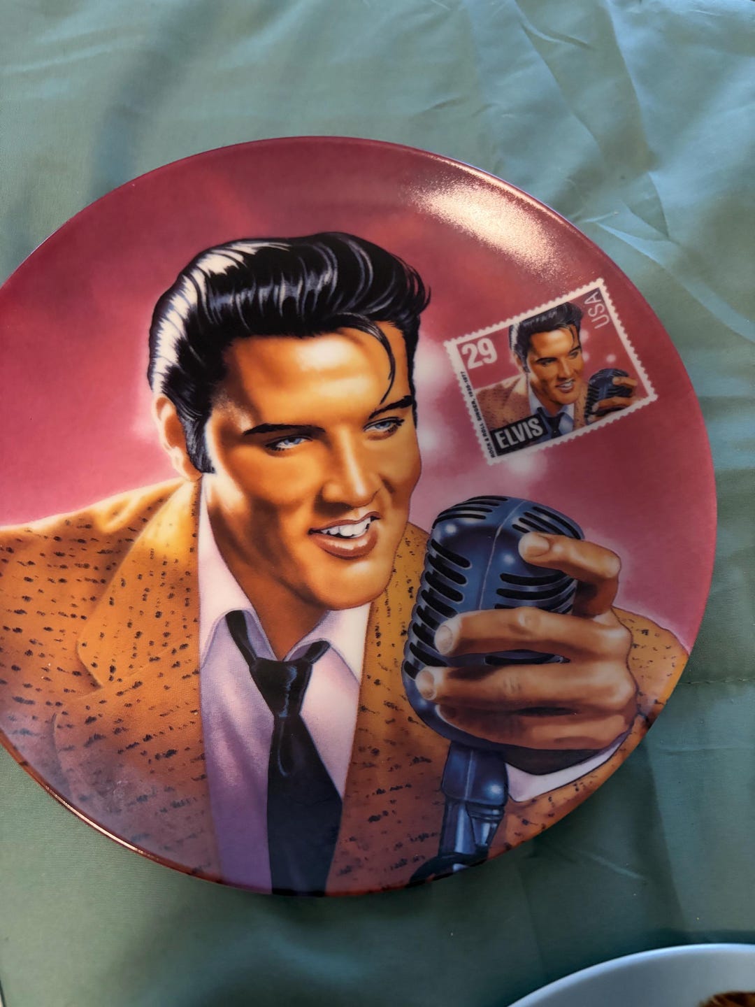 Elvis Presley Delphi Collectible Plate the Rock and Roll Legend ...