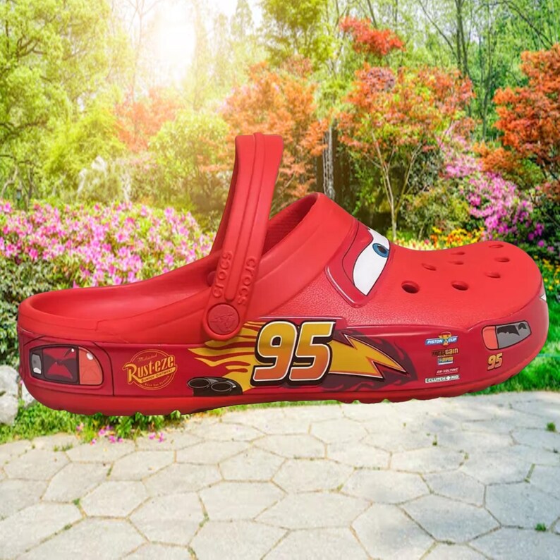 Original Lightning Mcqueen Cars Shoes – Funny Meme Shoes, Tiktok ...