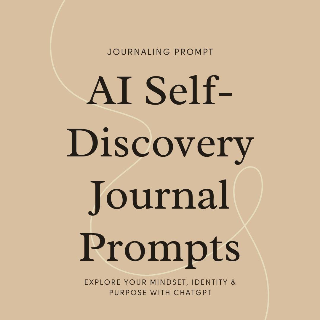 AI Self-discovery Advanced Journal Prompts—deep Identity, Mindset ...