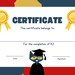 Pete the Cat Preschool Graduation Certificate - Etsy