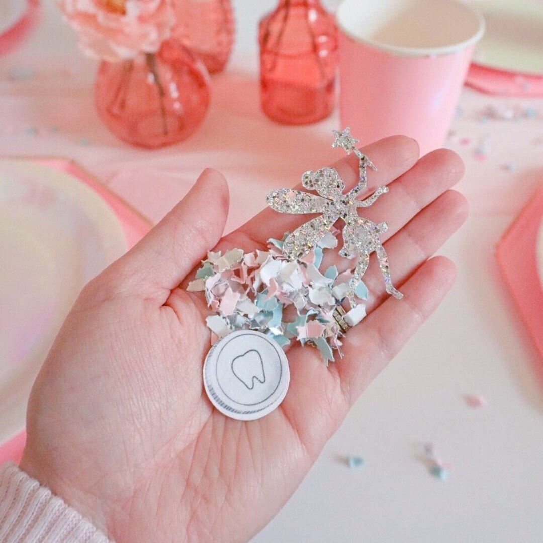 Tooth Fairy Confetti, First Lost Tooth, Tooth Fairy Dust, Dental ...