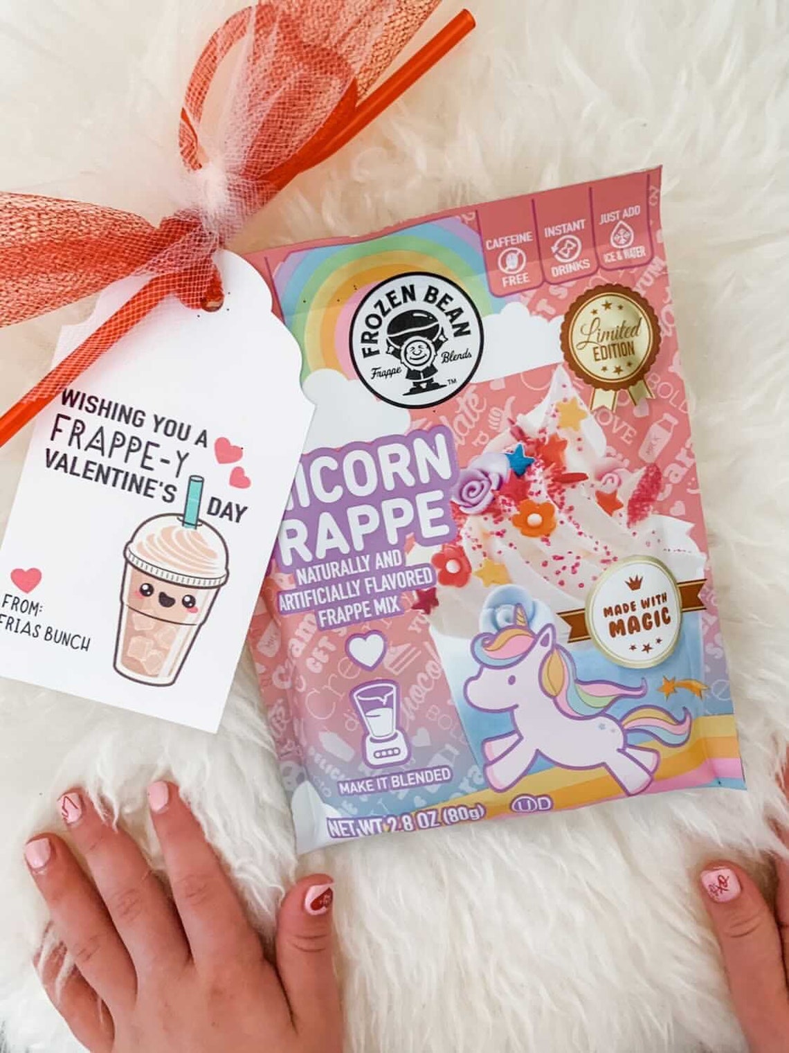 Valentine Printable Gift Tags Coffee Gift Tags Frappe - Etsy