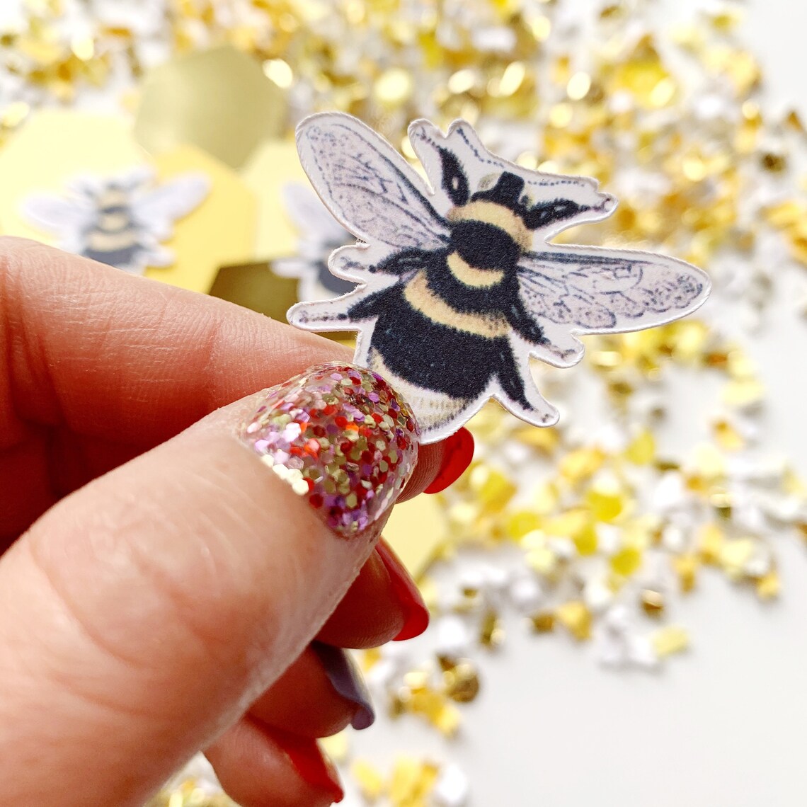 Meant to Bee Bridal Shower Confetti Bride to Bee - Etsy