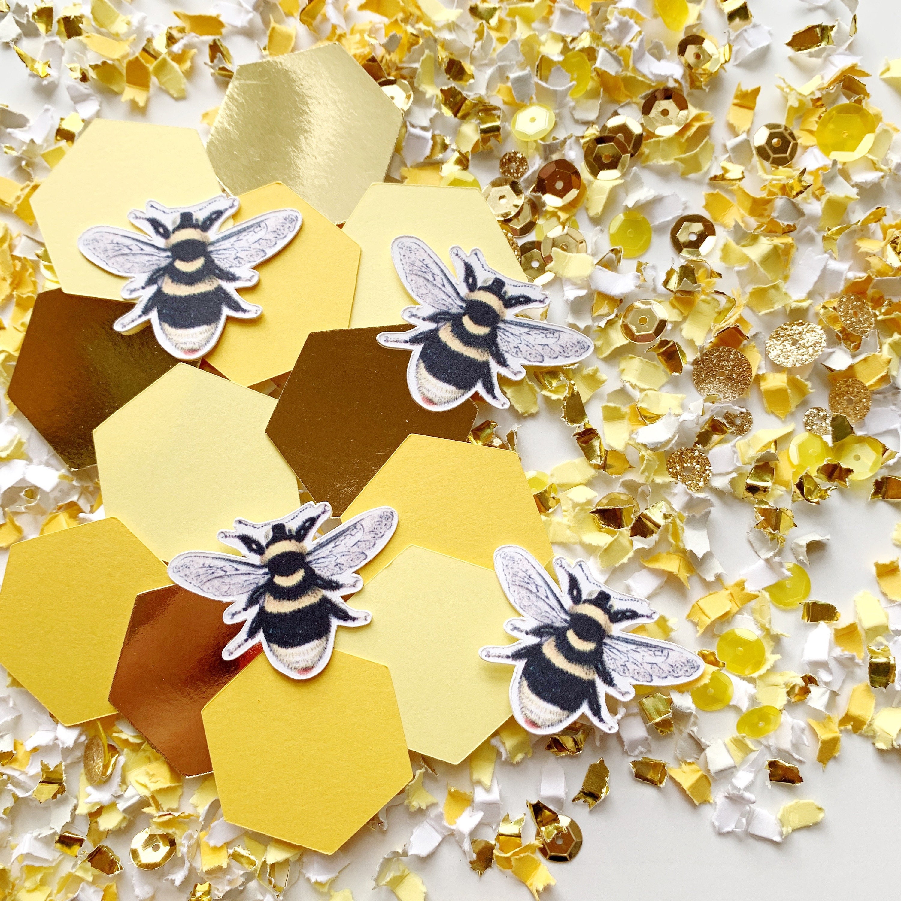 Meant to Bee Bridal Shower Confetti Bride to Bee | Etsy