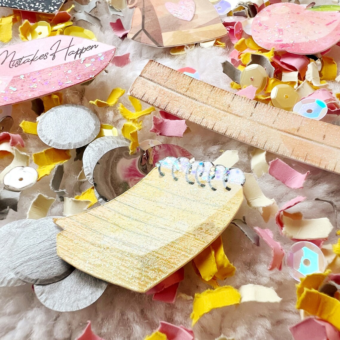 School Pencil Confetti, End of School Year Confetti, Yellow Pencil ...