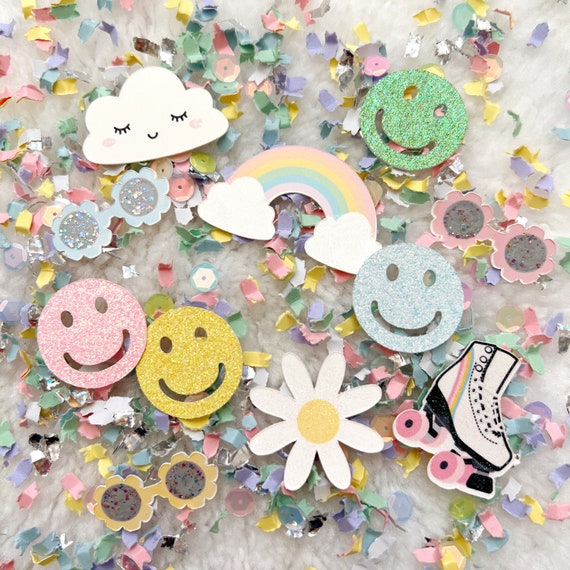 Groovy Party Supplies Hippie Retro Party Pastel Rainbow - Etsy