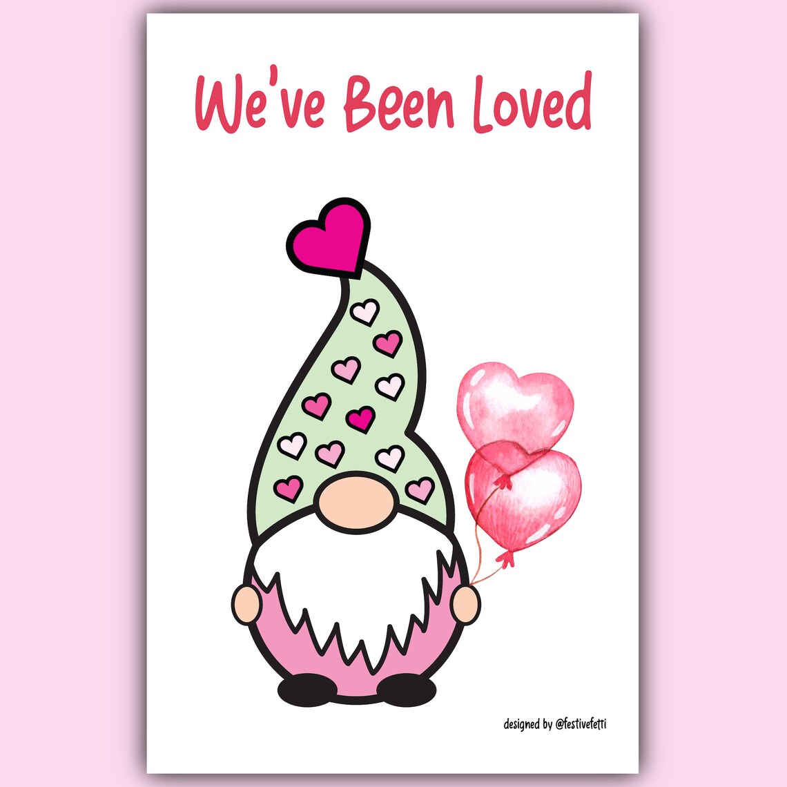 Valentine Neighbor Treats, Printable Valentine Fun, You’ve Been Loved ...