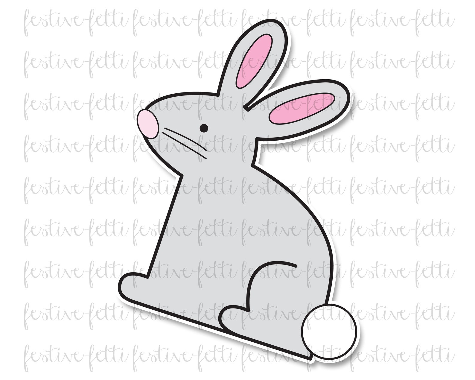 Easter Bunny Clip Art, Rabbit Clipart, Chocolate Bunny, PNG, EPS ...