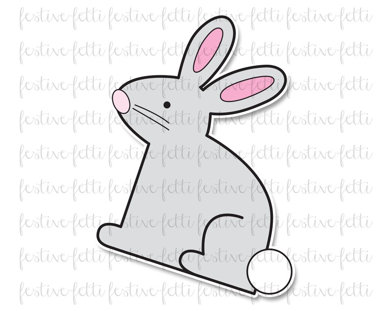 Easter Bunny Clip Art, Rabbit Clipart, Chocolate Bunny, PNG, EPS ...