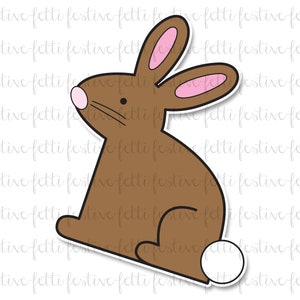 Easter Bunny Clip Art, Rabbit Clipart, Chocolate Bunny, PNG, EPS ...