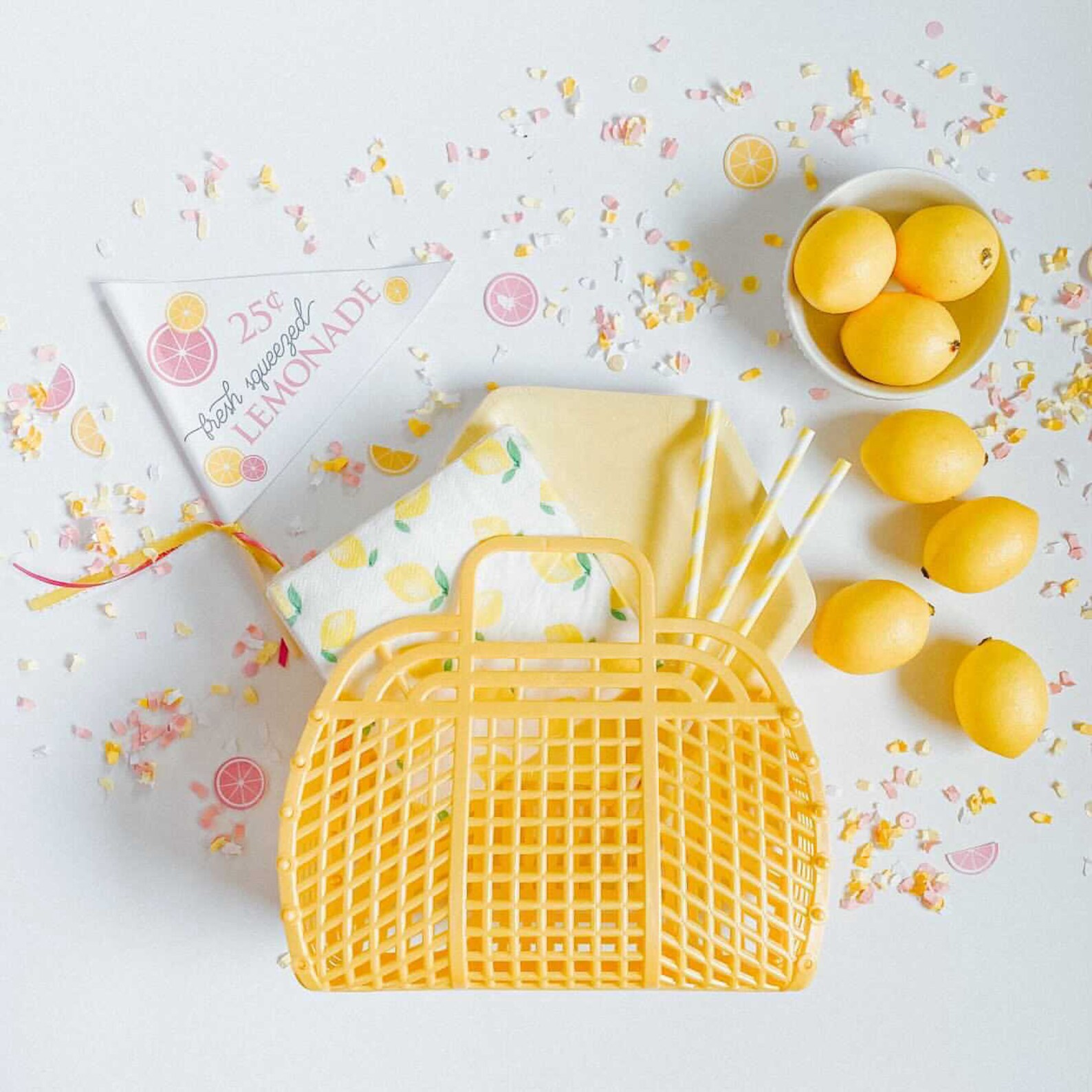 Lemon Party Printables, Lemonade Stand Sign, Lemon Party Decor ...